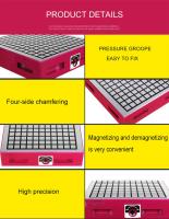 China Hold Fast Vacuum Chucking System for CNC Machines with 40KG Holding Force and 80mm Height for sale