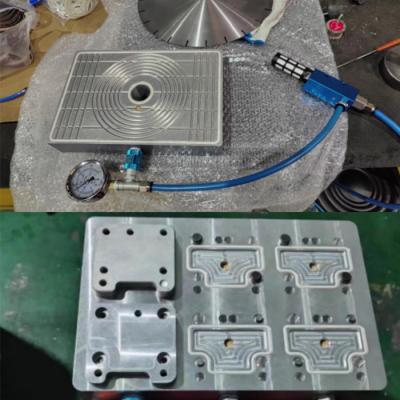 China Warped Wafer Clamping Vacuum Chucks 150x150mm to 600x1000mm with ≥40KG Magnetic Force for Laser Scribing and Lithography for sale