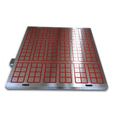 China CNC Vacuum Chuck 80mm Height 40kg Holding Force for PVC Stainless Steel Iron Wood Copper Aluminum for sale