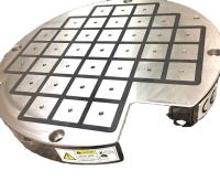 China Custom Vacuum Chuck Fixture Plate 80mm Height 40kg Holding Force for Non-Magnetic Materials for sale