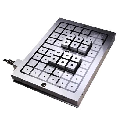 China Custom Vacuum Chuck Fixture Plate 80mm Height 40kg Holding Force for Non-Magnetic Materials for sale