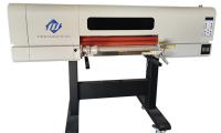 China Laminating Integration DTF UV Printer Rubber Roll Digital Inkjet Printing Machine for sale
