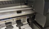 China Luminous Logo Water Based Printer Anti Collision Fabric Logo Printing Machine for sale