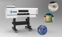 China 1800dpi DTF Transfer Printer Leadshine Motor Front And Rear Platform Heating Hot Stamping Printer for sale
