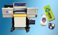 China THK Linear Guide Rail And PET Film Printing Media Direct To Fabric Printer For High Resolution Printing for sale