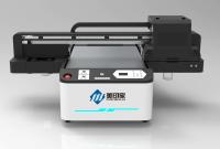 China Professional 1440 DPI Uv Inkjet Flatbed Printer / Uv Flatbed Printing Machine with THK Linear Guide for sale