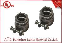 China UL Listed Zinc Die Cast Flexible Conduit Squeeze Connector Straight Type 3/8