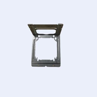 China Pre Galvanized Electrical Wall Stud Brackets 0.70mm One Gang Box Support for 16-24in Stud Spacing for sale