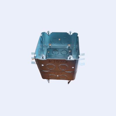 China Pre Fabrication Wall Stud Conduit Junction Box Extension Ring 1.20mm for sale