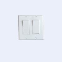 China 2 Gang Wall Switch Conduit Junction Box Plaster Ring 1/2