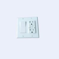 China One Gang Five Pole Silver Wall Socket Switch 15A PreFAB Finish with 14 AWG Wire for sale