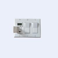 China Prefabricated Three Gang Conduit Box with Snap On Plaster Ring 16 in Stud Spacing for sale