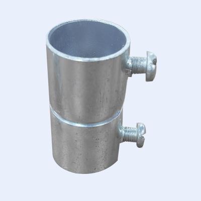 China UL Listed Steel EMT Connector with Locknut Zinc Plated 1/2 to 4 Inch for sale