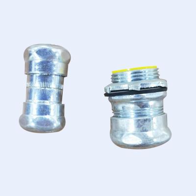 China Insulated PVC EMT Compression Connector Coupling 3