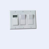 China 3 Gang Prefab Wall Socket Switch with 12 14 AWG Wire White UL Listed for sale