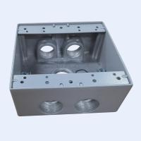 China PVC Coated Aluminum Junction Box 4×2×2-1/8