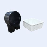 China Electrical PVC Fireproof Wall Mounting Junction Box 75x75mm 74x74mm IP54 Rated Switch Box for sale