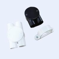 China IP54 Rated PVC Electrical Junction Box 75×75mm 86×86mm with Fireproof Design and Brass Screw Components for sale