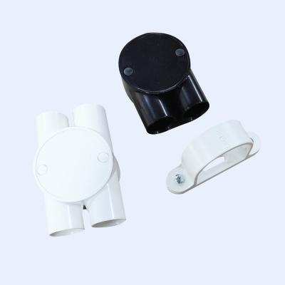 China IP54 Rated PVC Electrical Junction Box 75×75mm 86×86mm with Fireproof Design and Brass Screw Components for sale