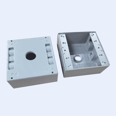 China PVC Coated Waterproof Junction Box 4x2x2-1/8