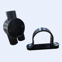 China PVC Electrical Terminal Gang Box 20mm 25mm UPVC Conduit Junction with Brass Screw FV-0 Fire Rating for sale