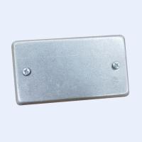 China Galvanized Steel Conduit Junction Box With Screws 0.80mm Thickness for sale