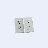 China Prefabricated Switch Socket Box with Plaster Ring 20CM Copper Wire Screw 1-5 Gang UL Listed for sale