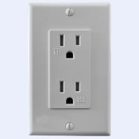 China Kids Protection Prefab 1 Gang Wall Switch With Socket Plug 14AWG Wire Fix for sale