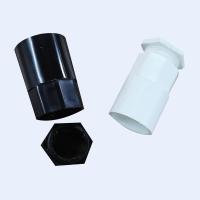 China UPVC Female Adaptor for Conduit Pipe 20mm to 50mm Self Extinguishing Grey for sale
