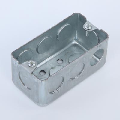 China Pre Galvanized Steel Handy Conduit Junction Box 1.60mm Thickness UL Listed 1/2 3/4 1 Inch Knockouts for sale