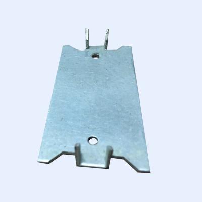 China Electro Galvanized Wire Guard Nail Plate 2.0mm Thickness with Prongs Zinc Plated OEM for sale