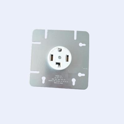 China 5 Inch Metal Conduit Box Cover 1.60mm Galvanized Steel with 1/2