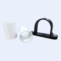 China 50mm GI PVC Conduit Coupler Female Grey with Brass Screw Area for Electrical Wiring for sale