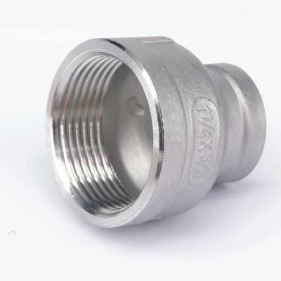 China 1-1/2 x 1 Inch Stainless Steel Reducer Coupling for BS4568 Conduit DIN1692 for sale