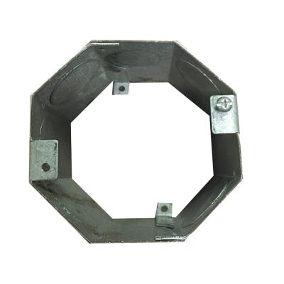 China Prefabrication Junction Box Extension Ring Thickness 1.60mm With Fixing Screw for sale