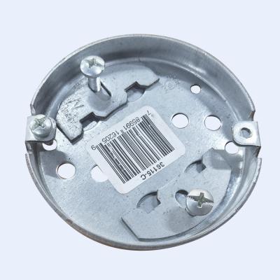 China 1.60MM Metal Ceiling Fan Box with Pre-Galvanized Coil - 35 lbs Fan Support, 150 lbs Fixture Capacity, 1/2 Inch Raised Design for sale