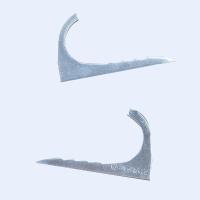 China Zinc Plated 3/4 EMT Nail Strap 2.0mm Thick Hardened Carbon Steel Conduit Support for sale