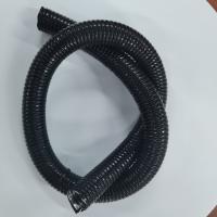 China 20mm Interlock Double PVC Coated Flexible Conduit with BSI Certification - 0.22mm Steel, 75° Bend Radius for sale