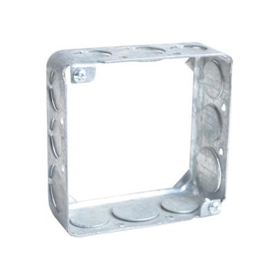 China Square Steel Conduit Box Thick  1.60mm Fix With Screws 1-1/2
