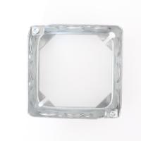 China Prefab Steel Conduit Box 1.60mm Fix With Screws 1-1/2 Inch Depth Knockouts for sale