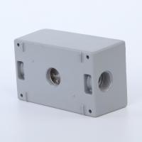 China Grey PVC Coated Waterproof Conduit Box 4x2x2-1/8