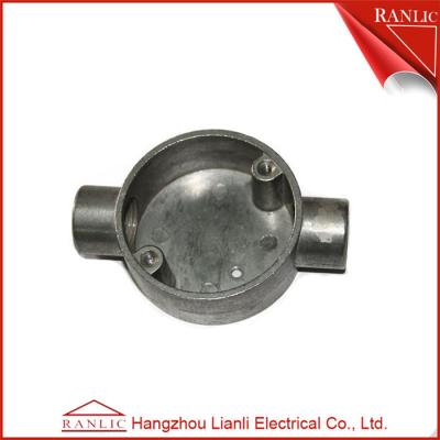China RANLIC BS4568/BS31 Aluminum Circular Junction Box 20mm 25mm for EMT IMC Rigid Conduit Systems for sale