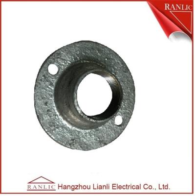 China Hot Dip Galvanized Malleable Iron BS4568 Conduit Terminal Box 20mm 50mm White for sale