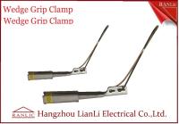 China Harden Aluminum Porcelain Wedge Grip Clamp with Stainless Solid Bail - 2 3/8
