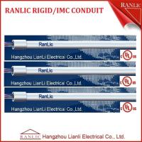 China UL Listed Steel IMC Electrical Conduit 3 Inch with Coupling 10 Feet Length 88.29mm OD 3.81mm Wall Thickness for sale
