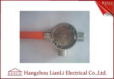 China PVC Coated Steel BS31 BS4568 GI Conduit Pipe 3.75m Length 20mm-50mm Sizes Green Orange for sale