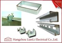 China Steel Unistrut Channel 41mm with Hot Dip Galvanized Finish - Slotted or Non-Slotted Options Available for sale
