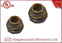 China Zinc Liquid Tight Flexible Conduit Straight Connector 1/2 to 4 Inch PVC Throat UL Listed for sale