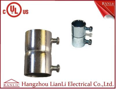 China UL Listed Steel EMT Set Screw Coupling with Locknut 1/2