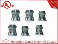 China Steel Electrical EMT Compression Connector Electro-Galvanized 1/2